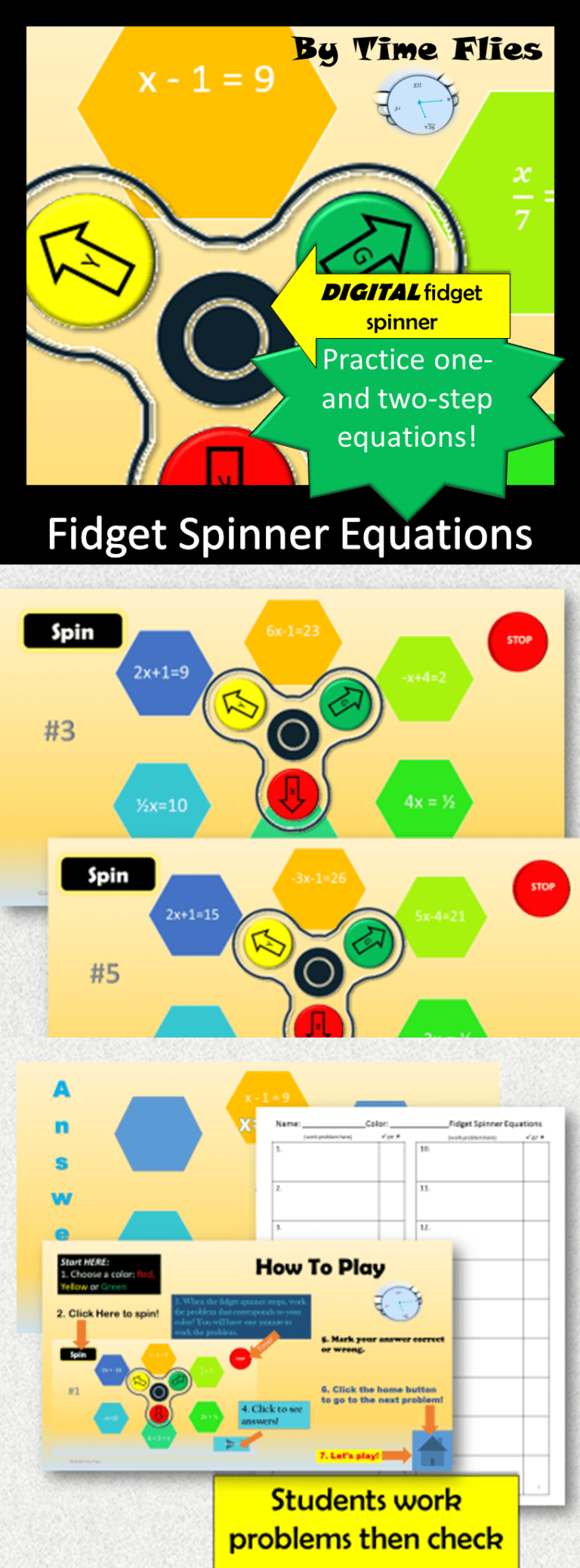 Fidget Spinner Games – Time Flies Edu