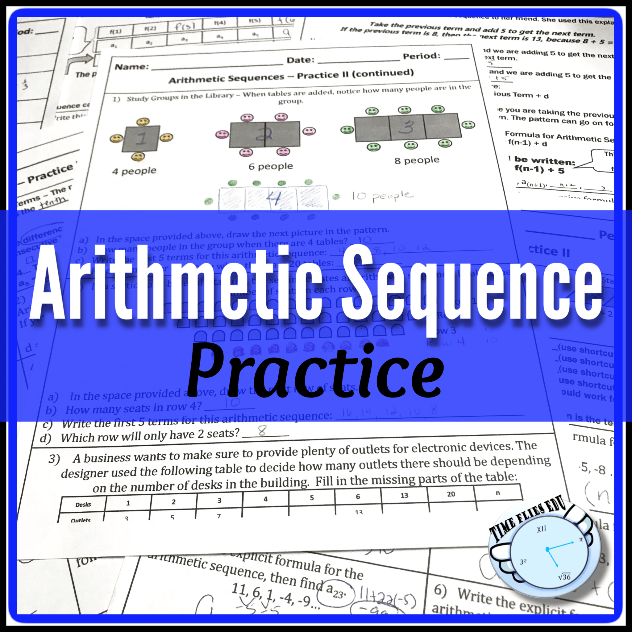 Examples of Real-Life Arithmetic Sequences – Time Flies Edu