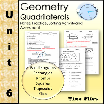 Quadrilateral Unit – Time Flies Edu