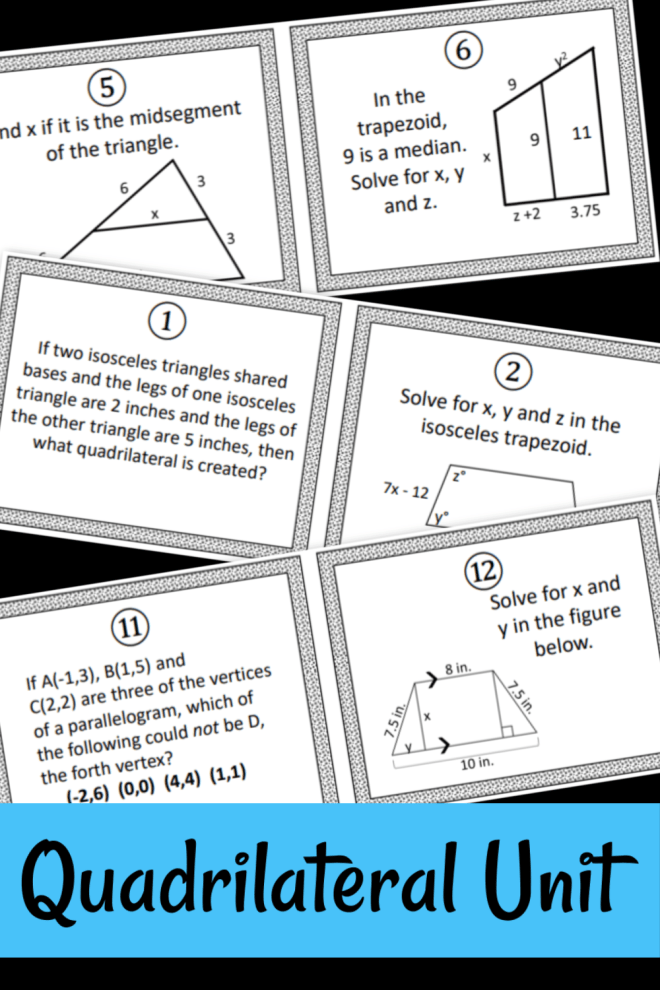 Quadrilateral Unit – Time Flies Edu