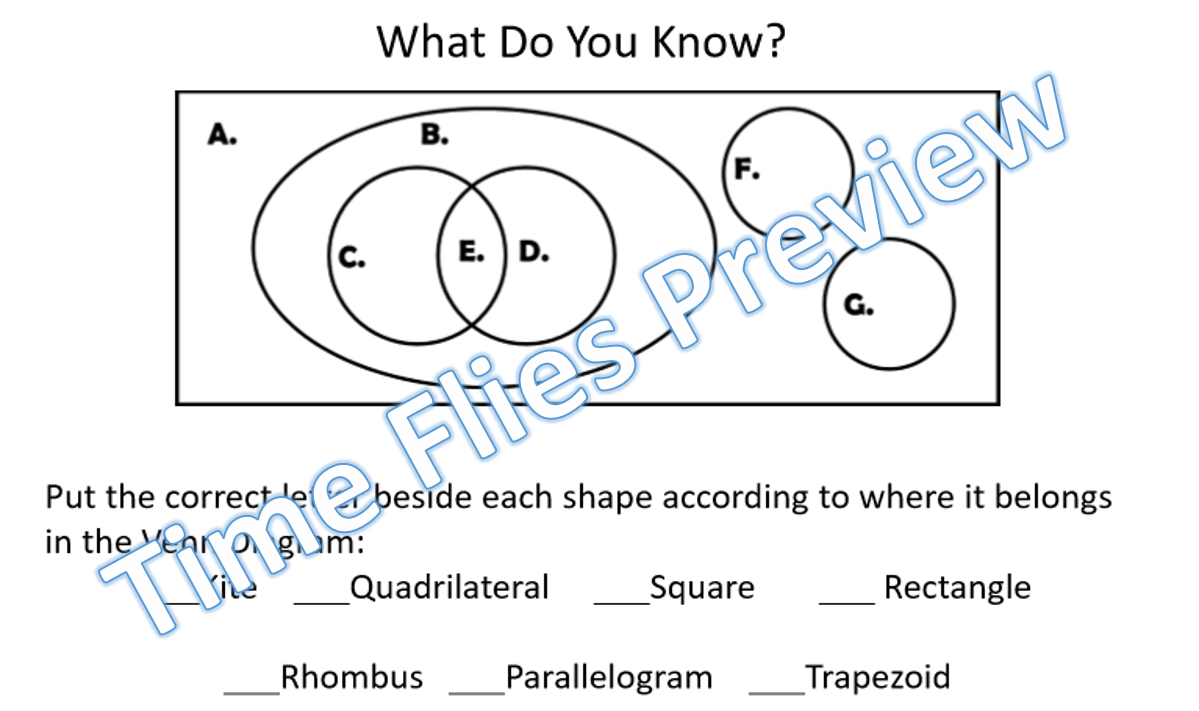 Quadrilateral Unit – Time Flies Edu