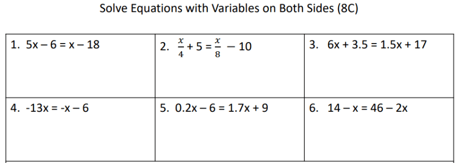 8th Grade Math STAAR Review – Time Flies Edu