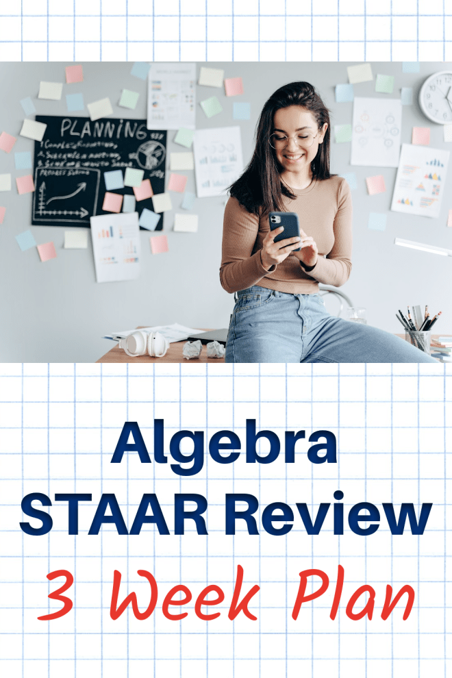 Algebra STAAR 3 Week Review – Time Flies Edu