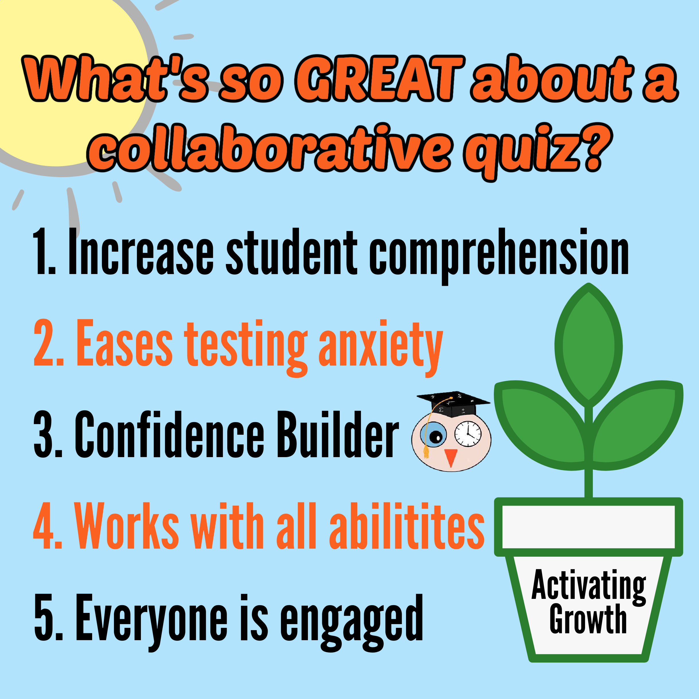 Small Group Quizzes in Math – Time Flies Edu